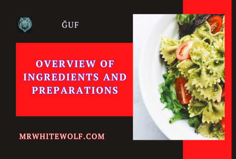 What Is Ğuf? A Guide to the Turkish Dessert - MR WHITE WOLF